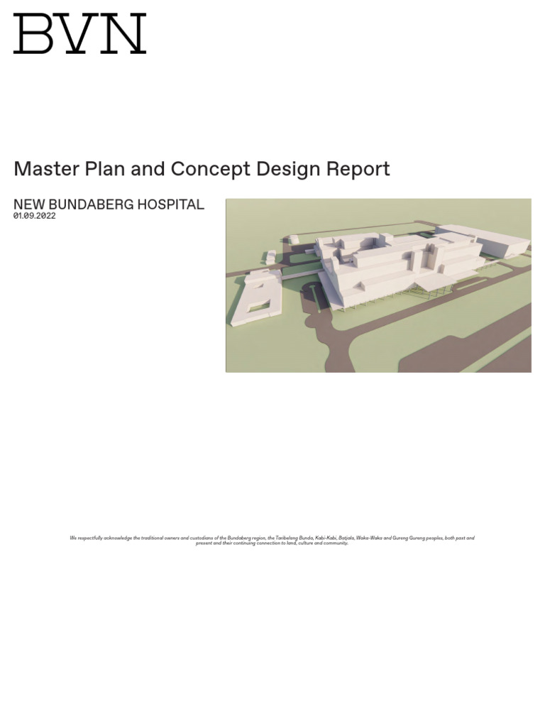 NBH EPBC Referral Part B Attachment 1 Master Plan and Concept Design ...
