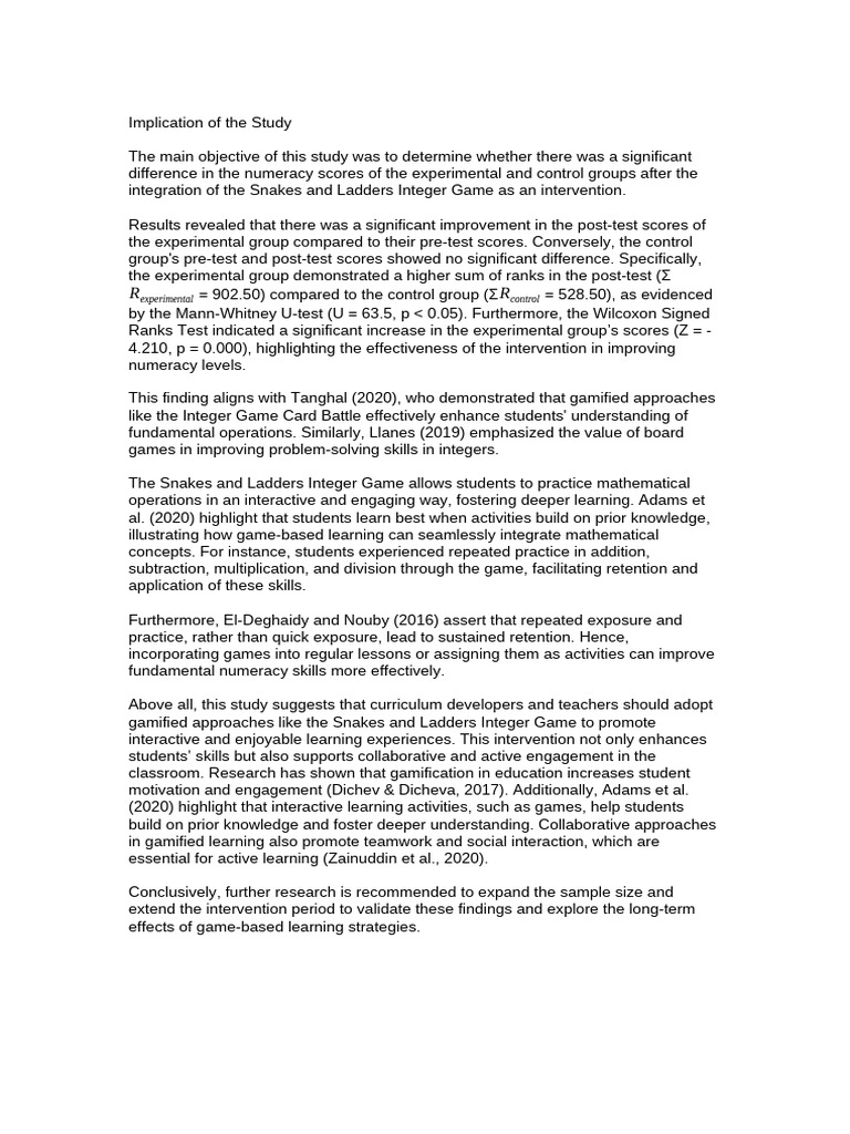 IMPLICATIONS | PDF