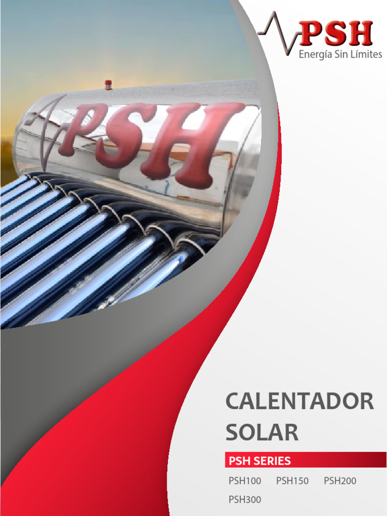 Catalogo Psh Calentadores | PDF | Acero | Agua