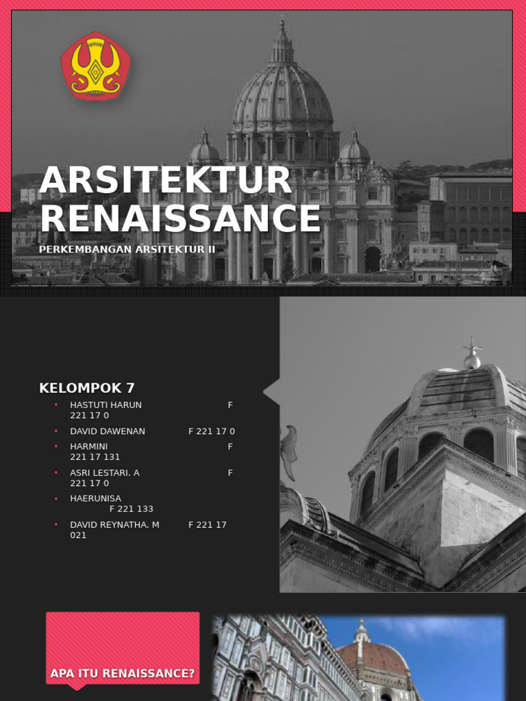 Arsitektur Renaissance | PDF