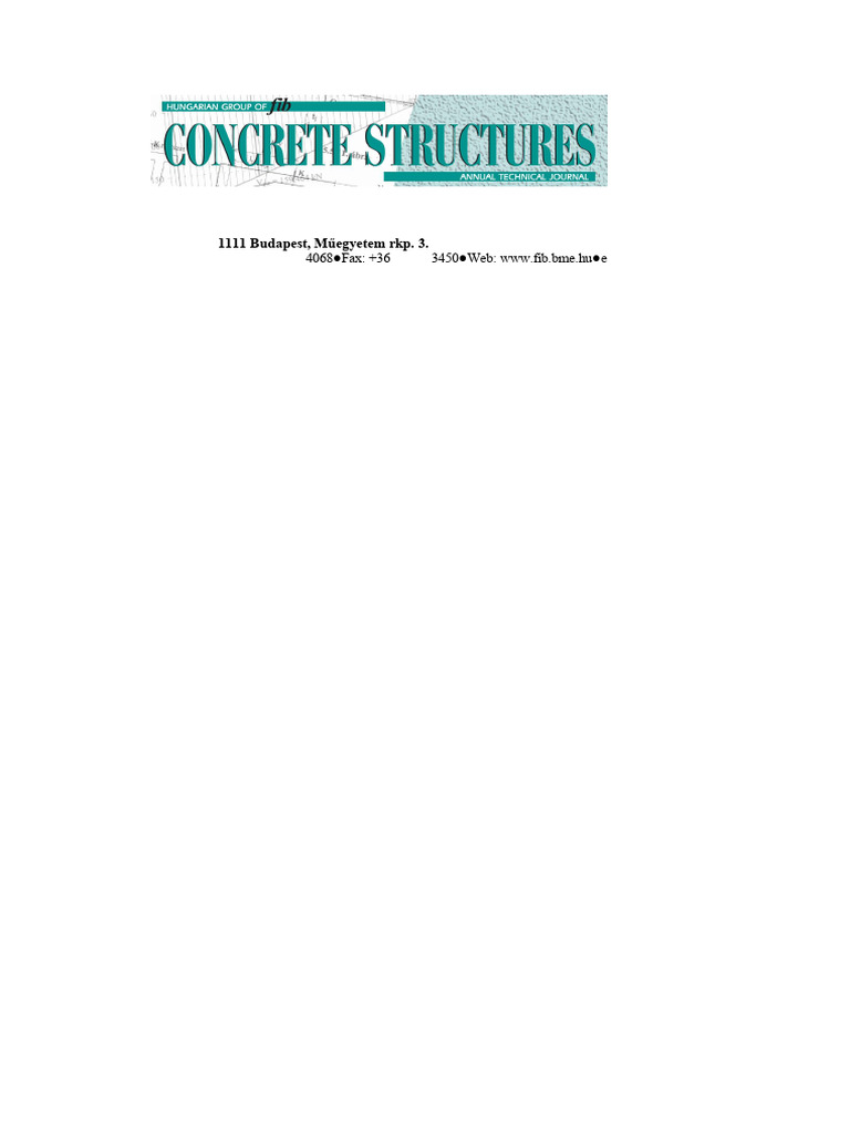 CONCRETE STRUCTURES Journal - Typing Guide | PDF