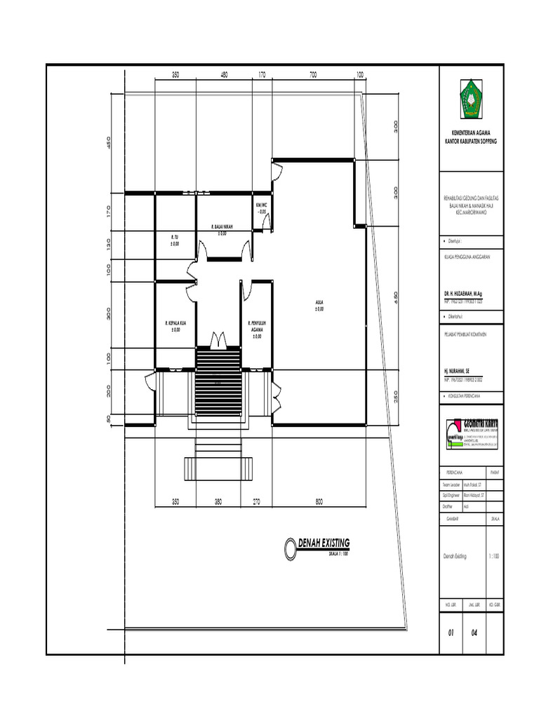 Denah Existing | PDF
