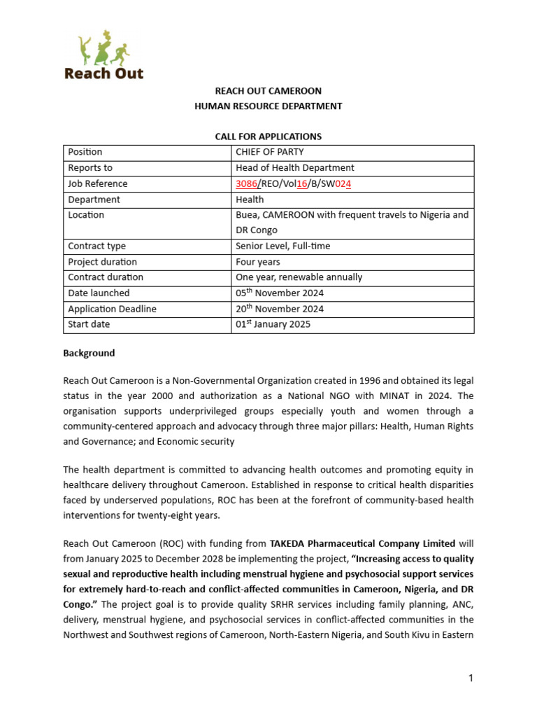 DOC-20241106-WA0005 | PDF | Leadership | Democratic Republic Of The Congo