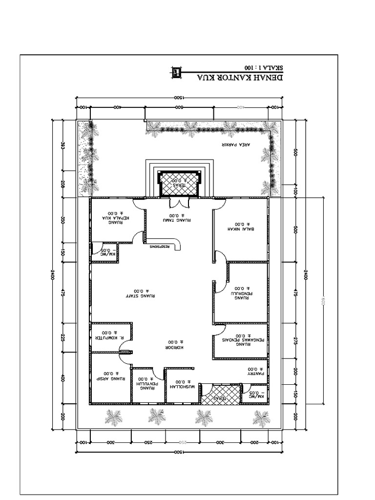 Denah Kua Revisi 2 | PDF