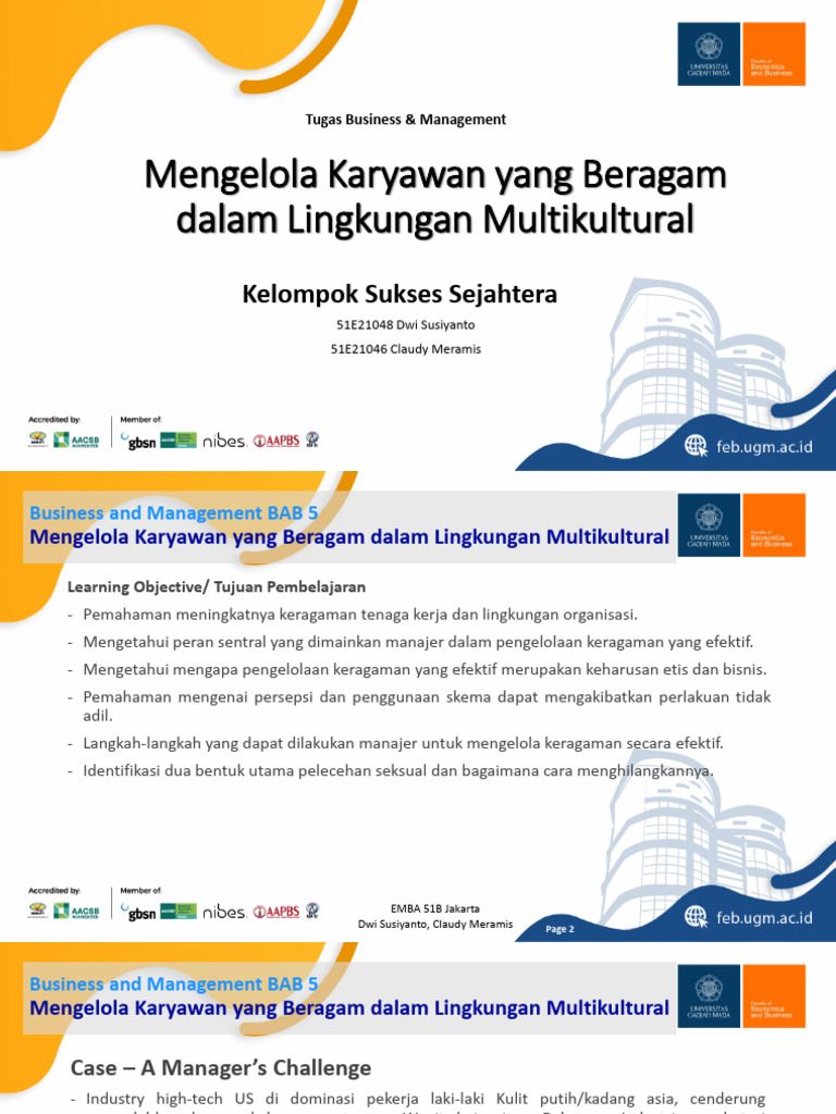 Manajemen Keragaman Efektif | PDF