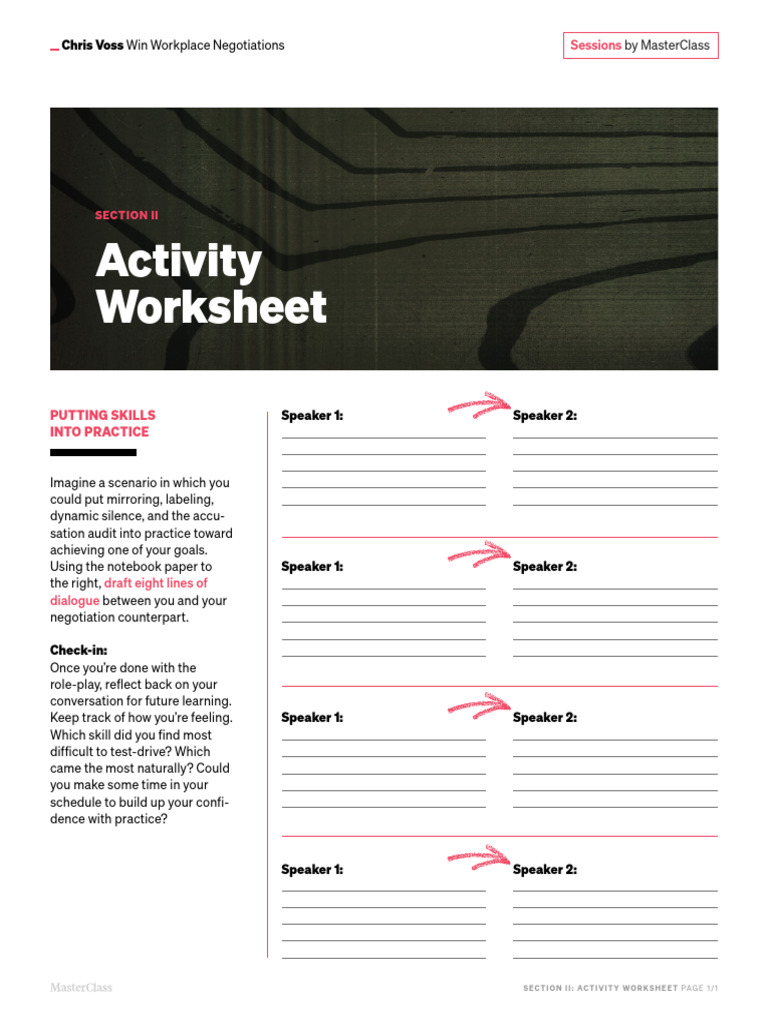 Skills Practice Mirrors Labels Silence AccAudit | PDF