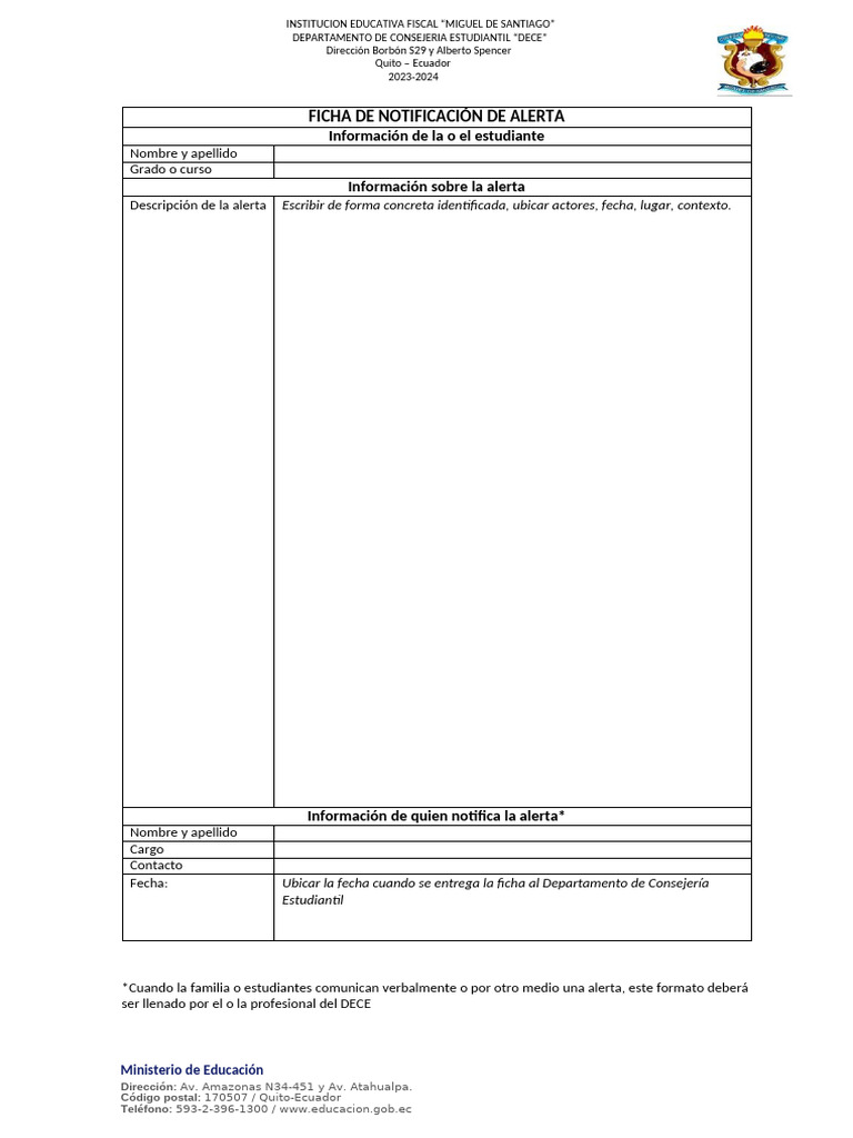 1.notificación de Alerta | PDF