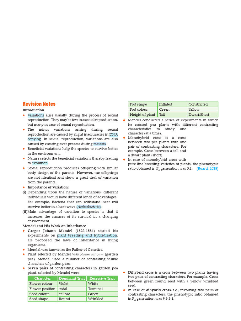 ch-8 (1) | PDF | Reproduction | Genetics