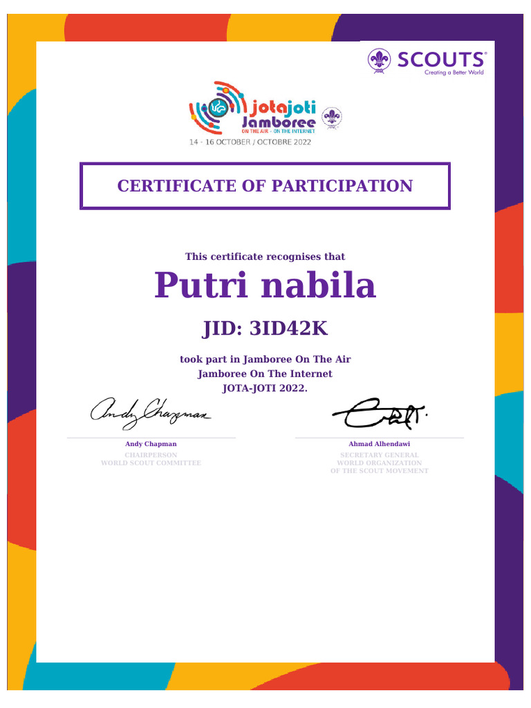 jota-joti-certificate | PDF