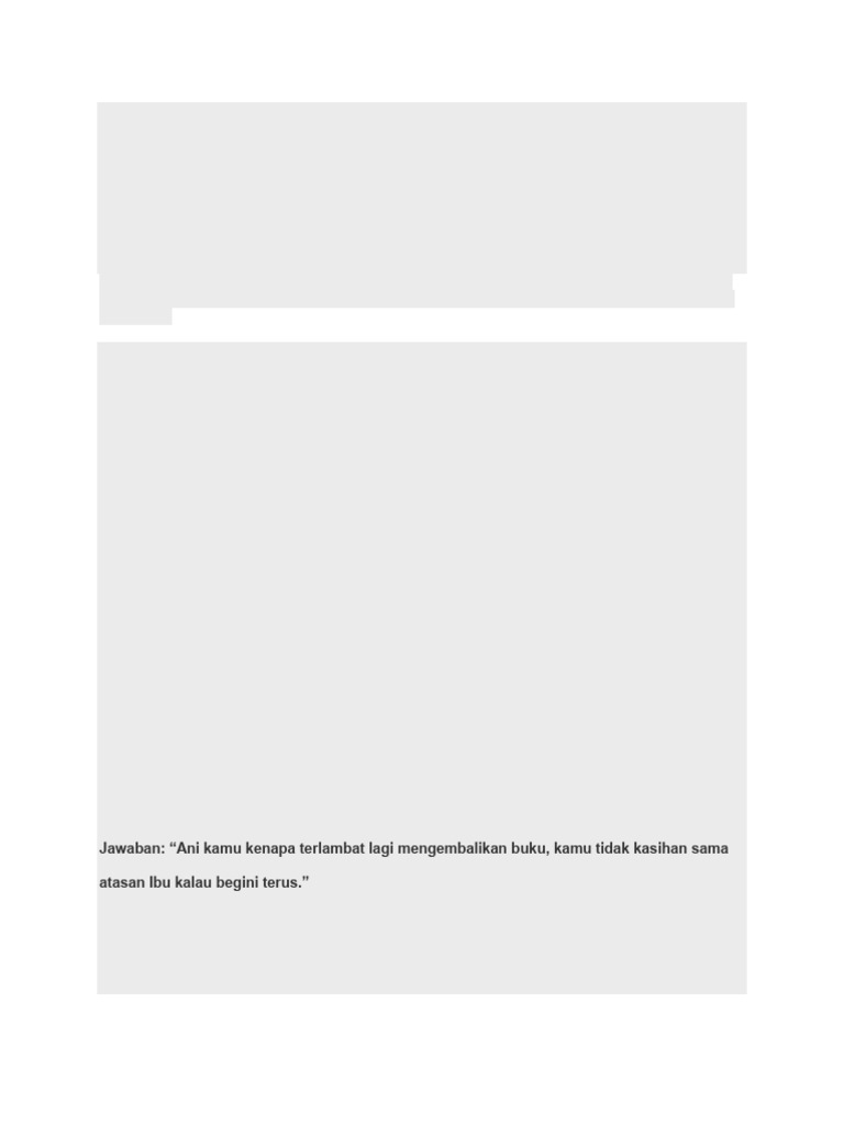 Soal Dan Jawaban Modul Hukuman VS Konsekuensi VS Restitusi Di PMM | PDF