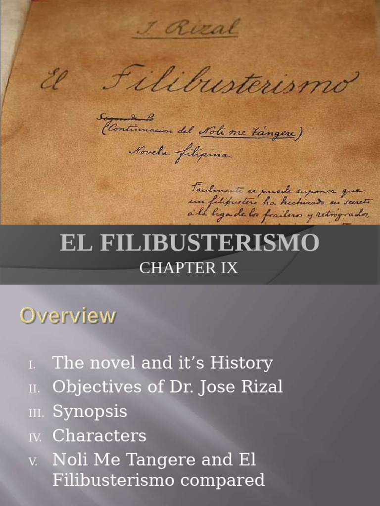 El-Filibusterismo | PDF
