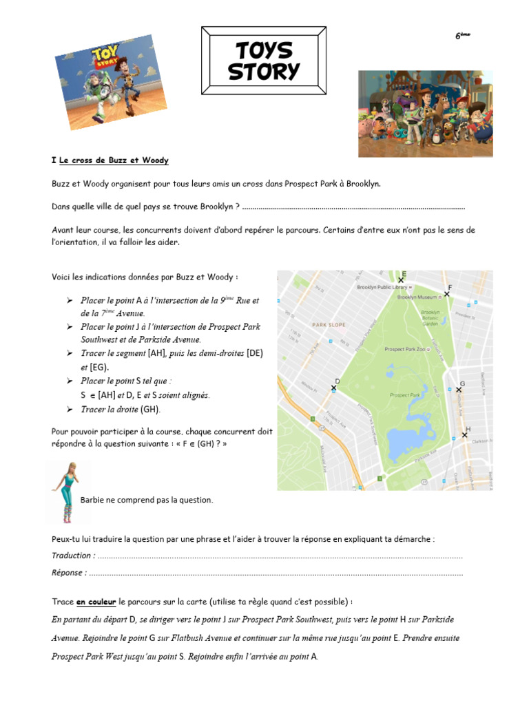 TD n°1 Toy Story | PDF