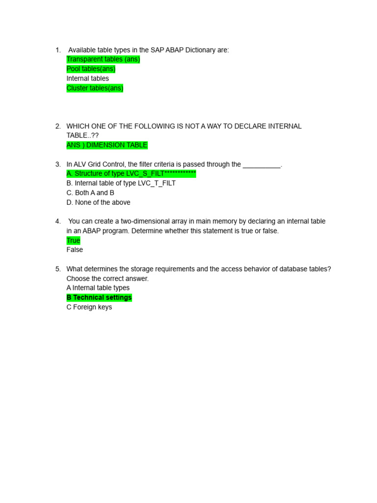 INTERNAL TABLE CONSOLIDATED.docx-2 | PDF | Database Index | Control Flow