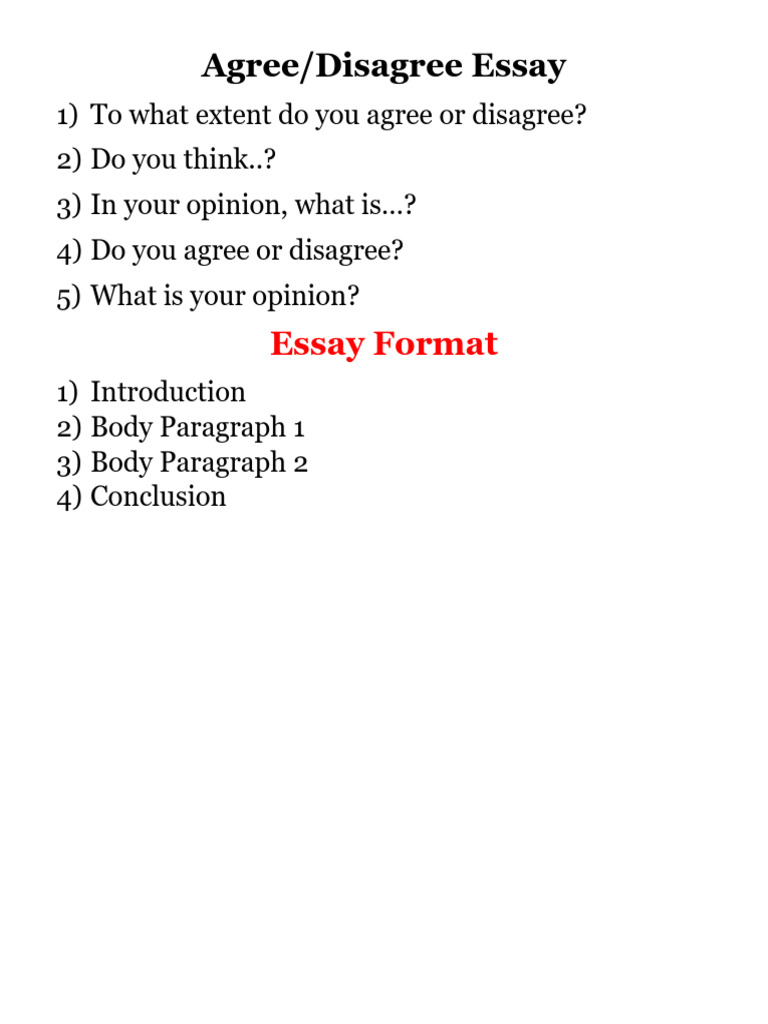 Agree-Disagree Essay | PDF | Teaching Method | Teachers