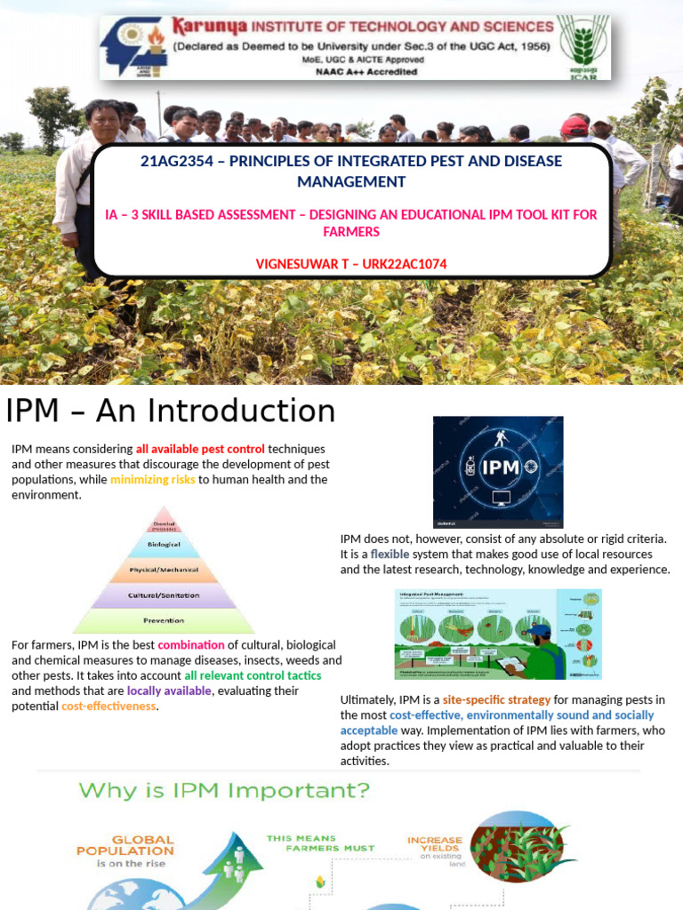 Designing of Educational IPM Tool Kit | PDF | Learning | Cognition