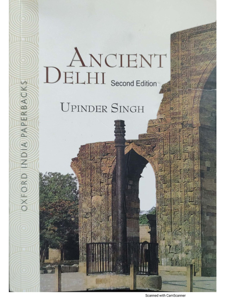 Upinder Singh - Ancient Delhi | PDF
