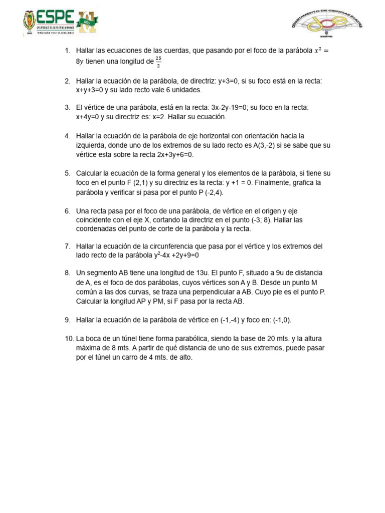 5. PARABOLA | PDF