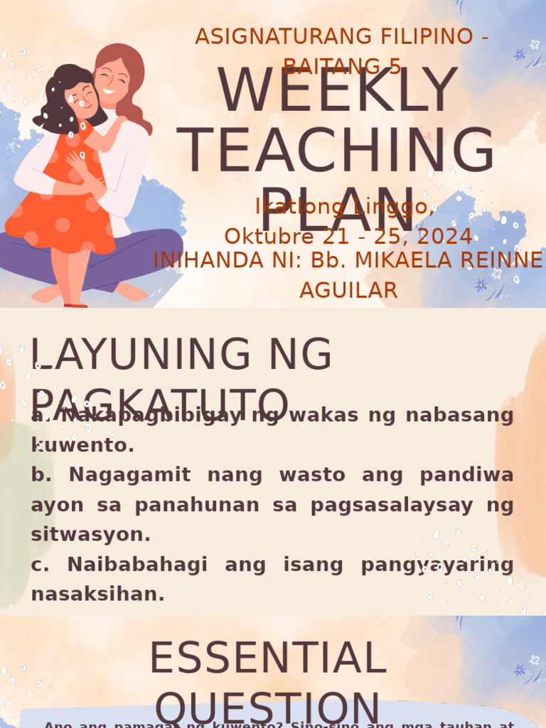 WTP_Q2_W3_BAITANG 5_FILIPINO | PDF