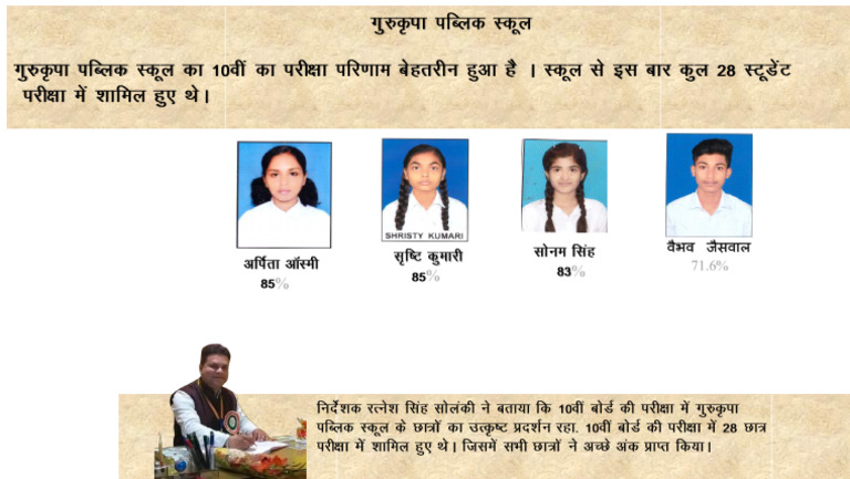 Class 10th Toppers | PDF