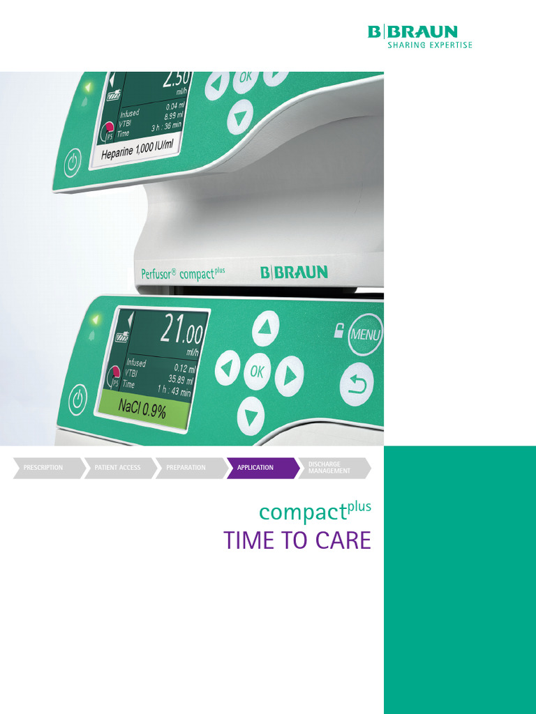 (BBraun) Brochure Compact Plus en | PDF | Intravenous Therapy
