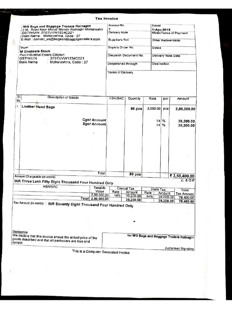 Sop 2 Computer Accounting With GST | PDF