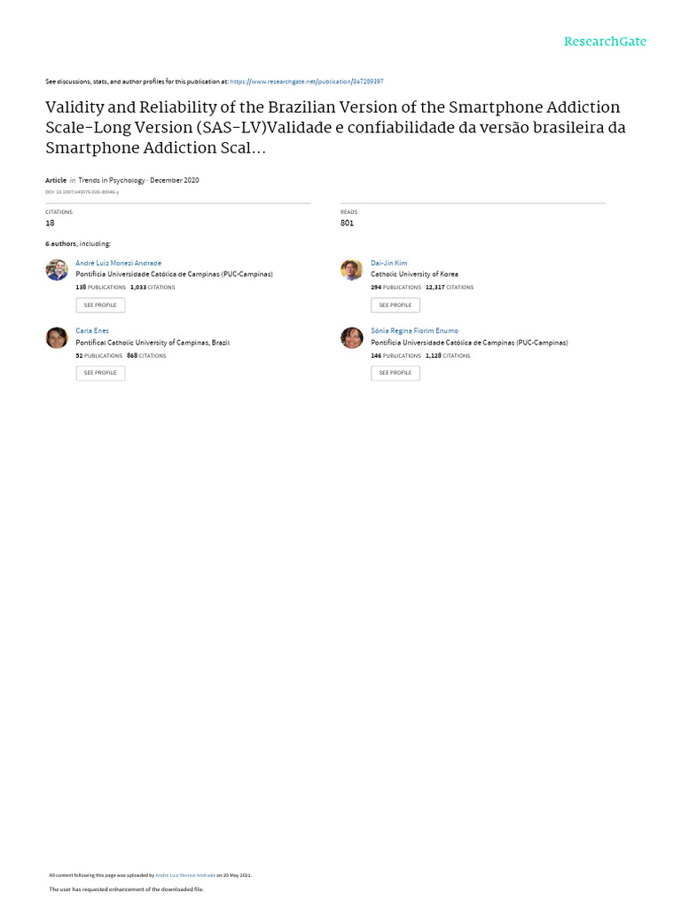 Validity_BRA_SAS | PDF