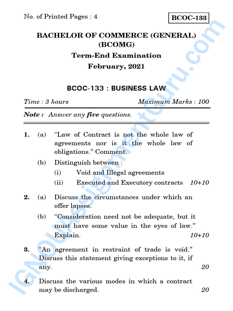 BCOC-133 June_2010-June_2024_12-11-24_IGNOUAssignmentGuru.com | PDF ...