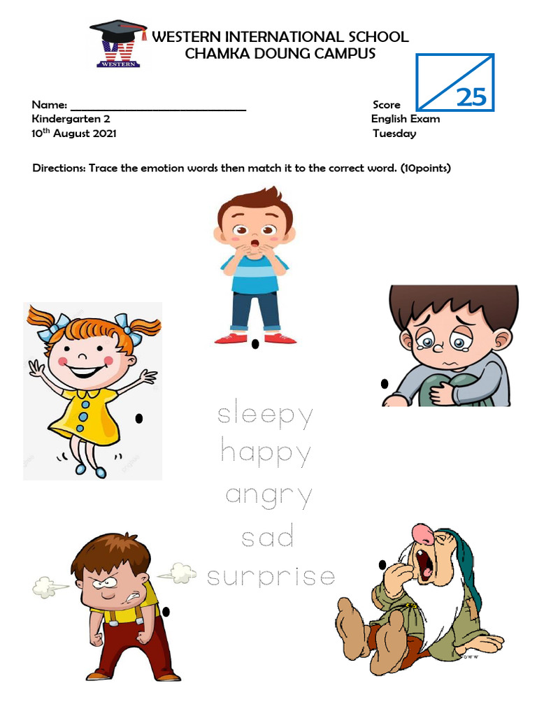 K2-ABC English Exam - Tuesday-Final | PDF