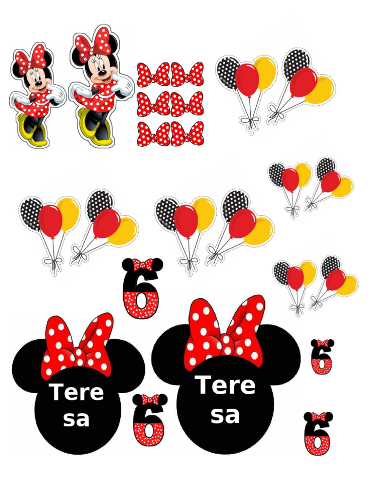 Topper Minnie Mouse | PDF
