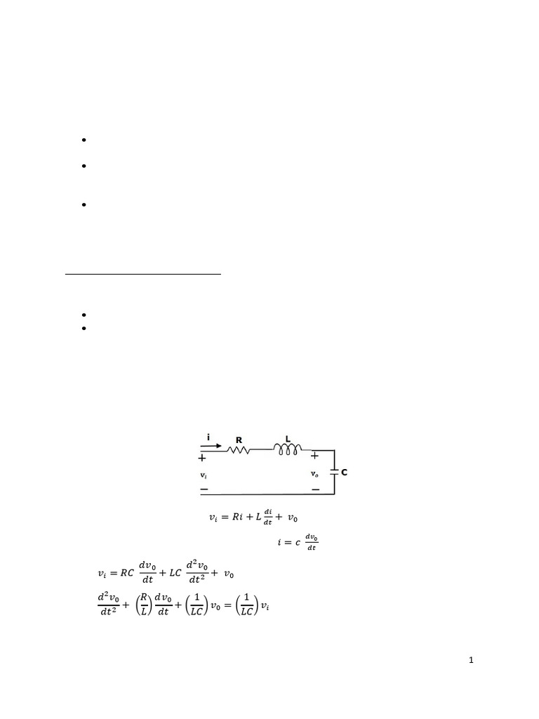2.mathematical Models in Control Systems | PDF | Laplace Transform | Electrical Network