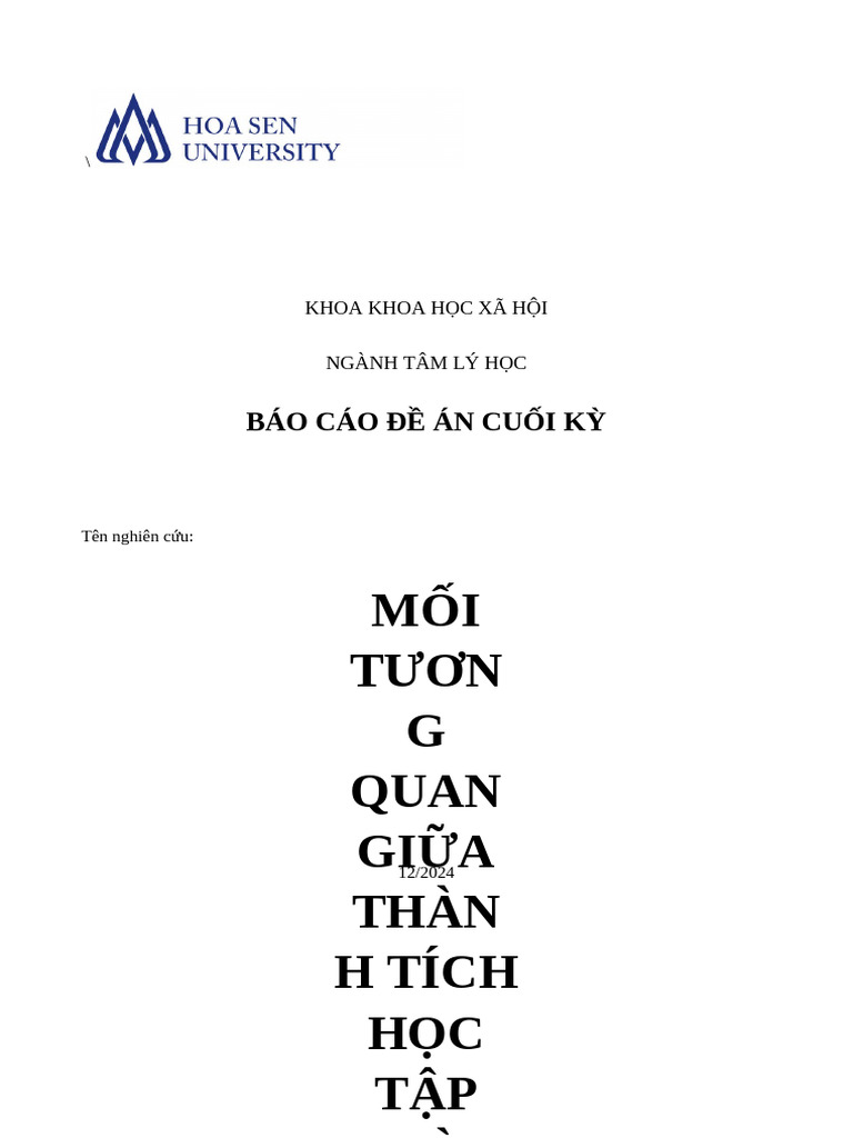 Phương Pháp Nghiên C U TLH | PDF