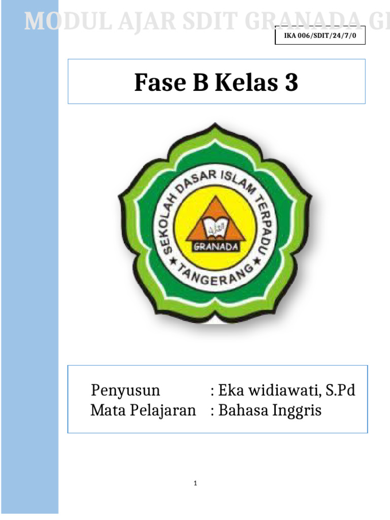 Modul Eng Lev3 W12 | PDF