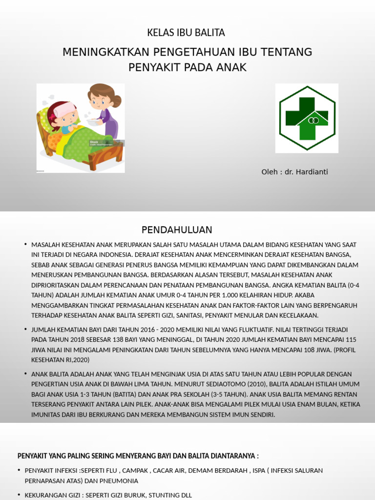 Teori Kelas Ibu Balita 05 Okt | PDF