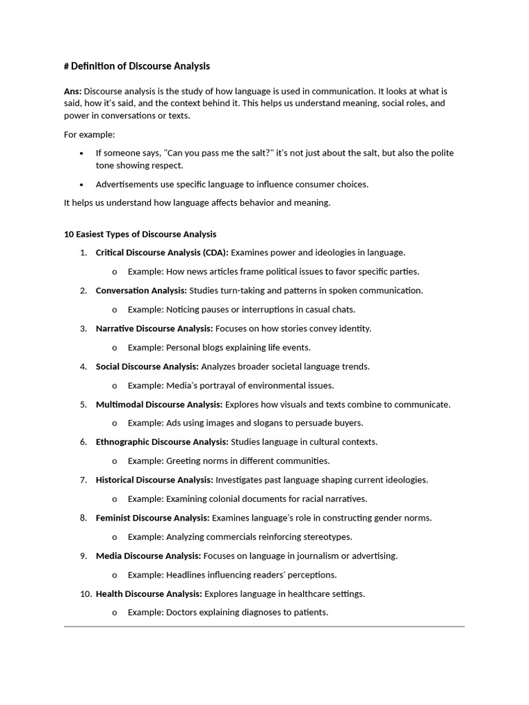 Discourse | PDF | Narrative | Human Communication