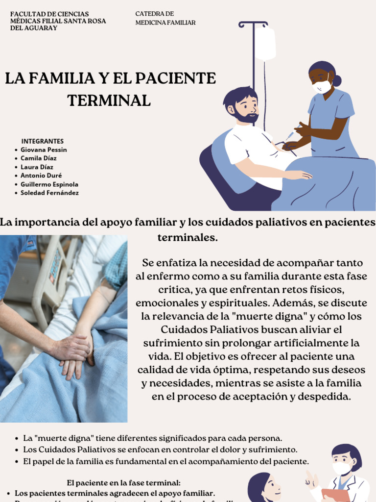 La Familia y El Paciente Terminal | PDF | Cuidados paliativos ...