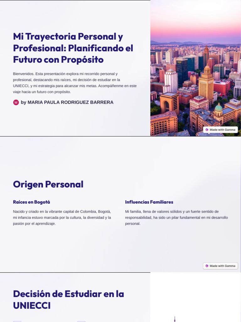 Mi-Trayectoria-Personal-y-Profesional-Planificando-el-Futuro-con-Proposito | PDF | Desarrollo ...