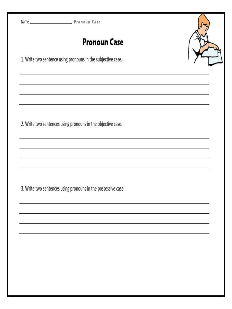 5 Pronoun Case | PDF