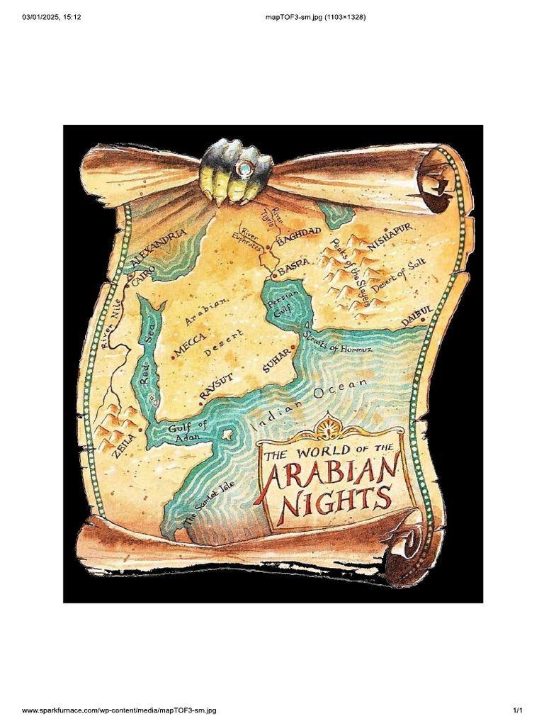 Arabian NIghts Map | PDF