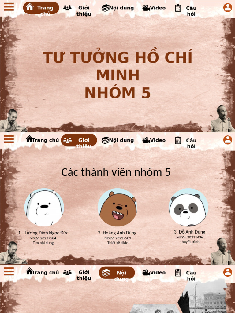 Tu Tuong Nhom 5 Lop 156276 | PDF