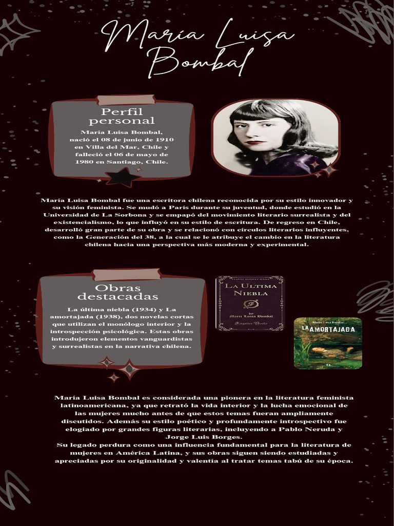 María Luisa Bombal: Pionera Feminista | PDF