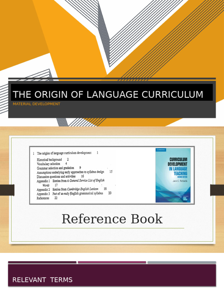 Curriculum Background | PDF | Curriculum | Vocabulary