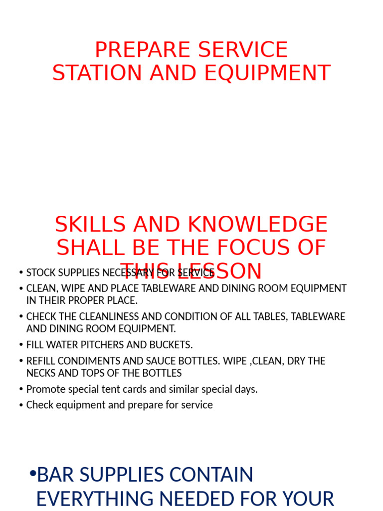 Presentation1 Day2 Fbs | PDF | Tableware | Spoon