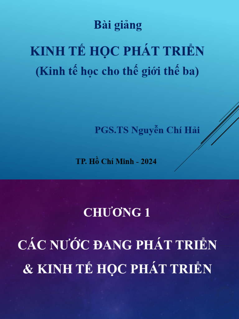 (New 2024) 1 KTPT. CHƯƠNG 1 (2024) | PDF