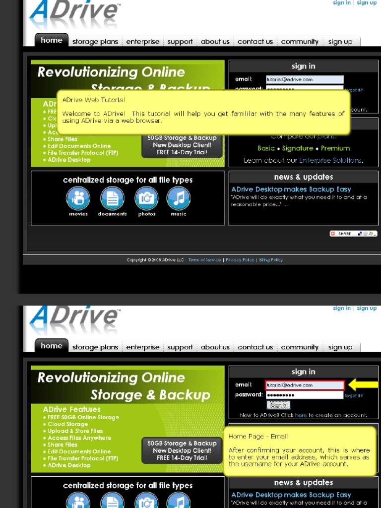 File Manager Adrive | PDF