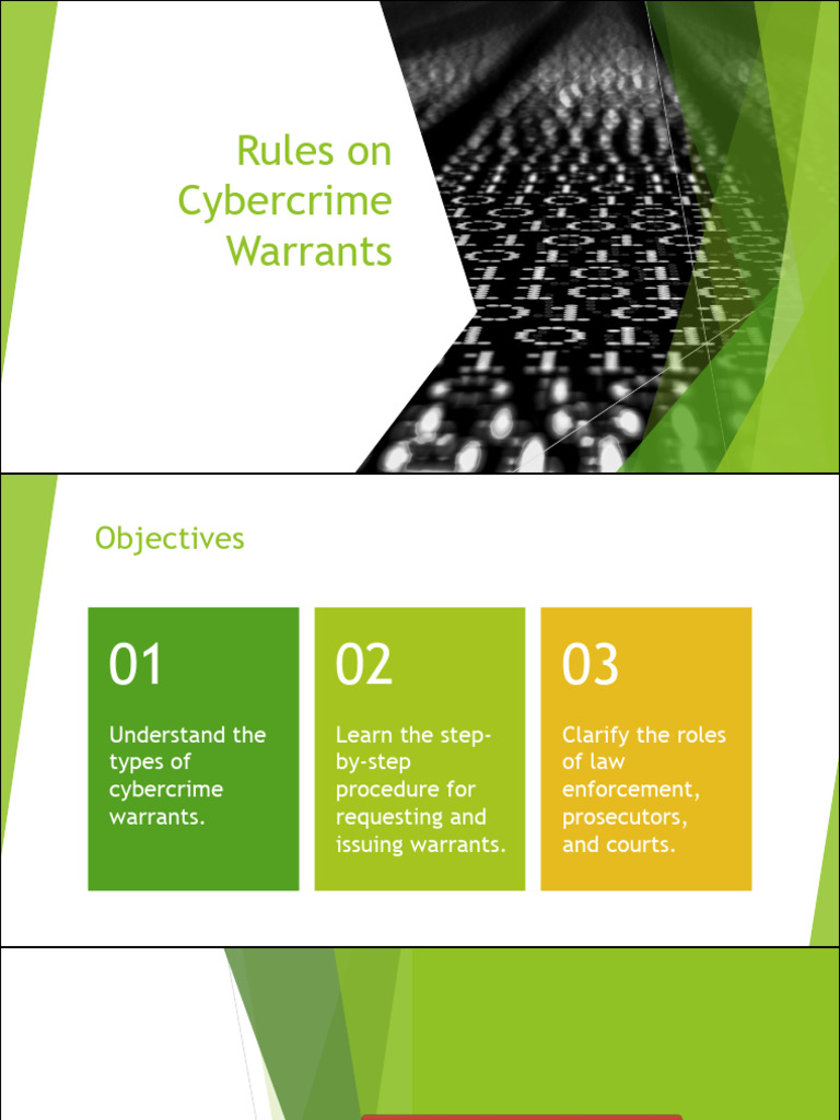 Cybercrime Warrants Guide | PDF | Search Warrant | Cybercrime