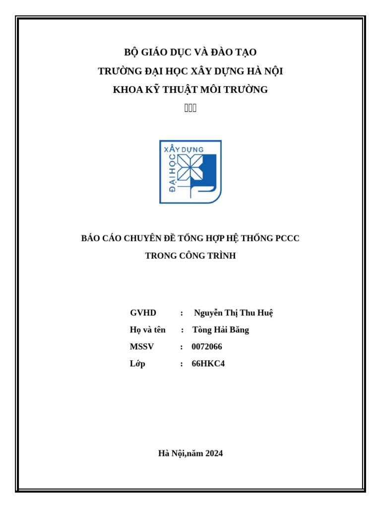 Chuyên đề PCCC | PDF