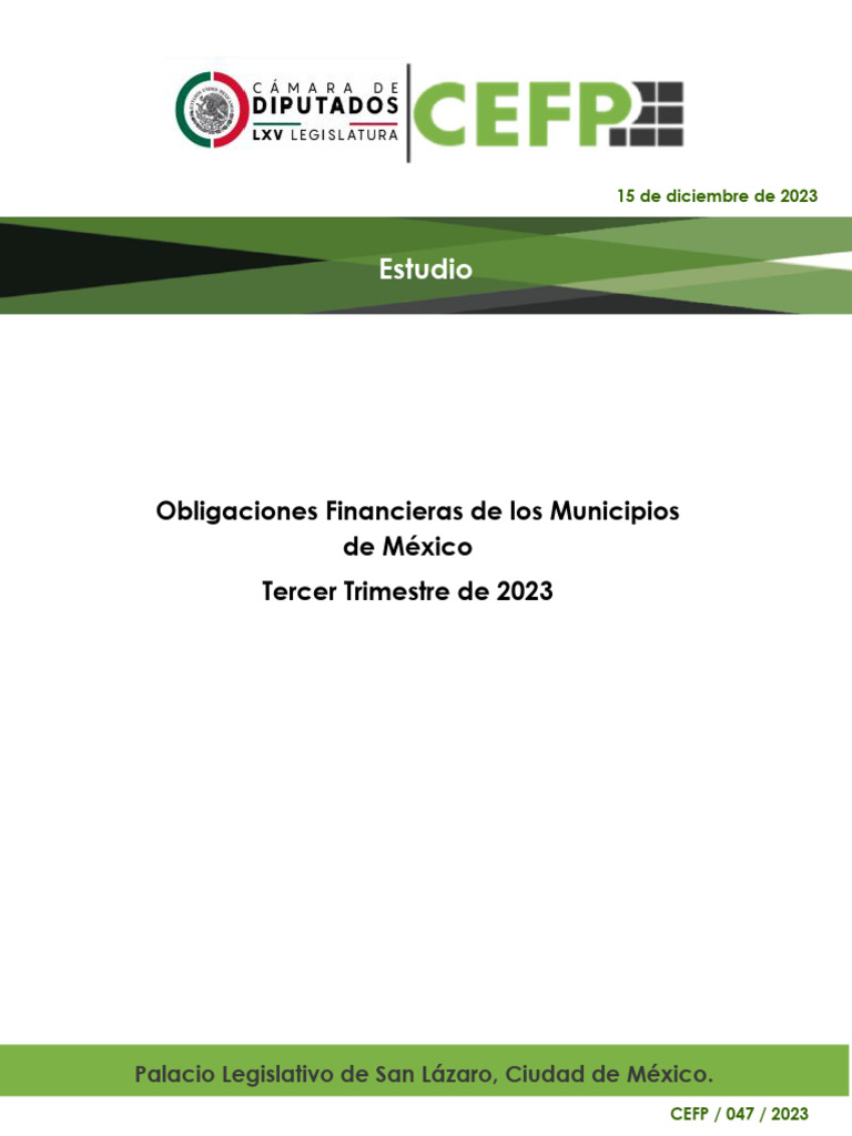 Cefp 0472023 | PDF | México | Sonora
