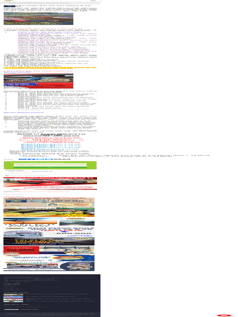 Cấu Trúc Bài Thi Sát Hạch ô Tô b2 | PDF