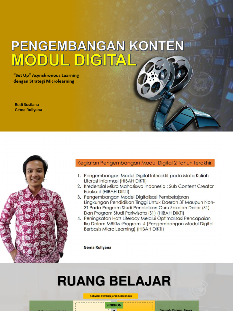 Pengembangan Konten Pada Modul Digital | PDF