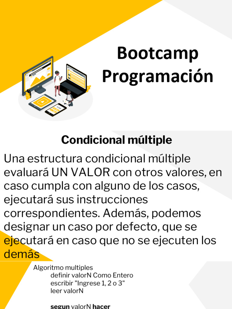 5. Condiciones y ciclos | PDF | Algoritmos | Variable (informática)